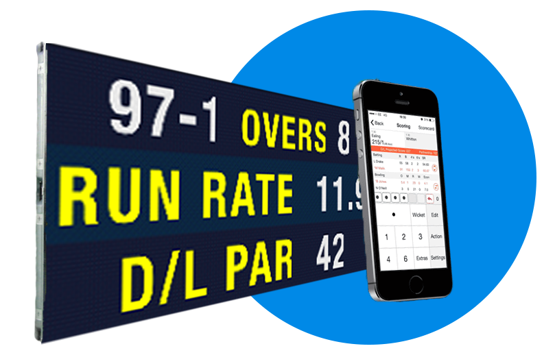 Quickscore LED Smart Scoreboards — Perennial Sport & Turf
