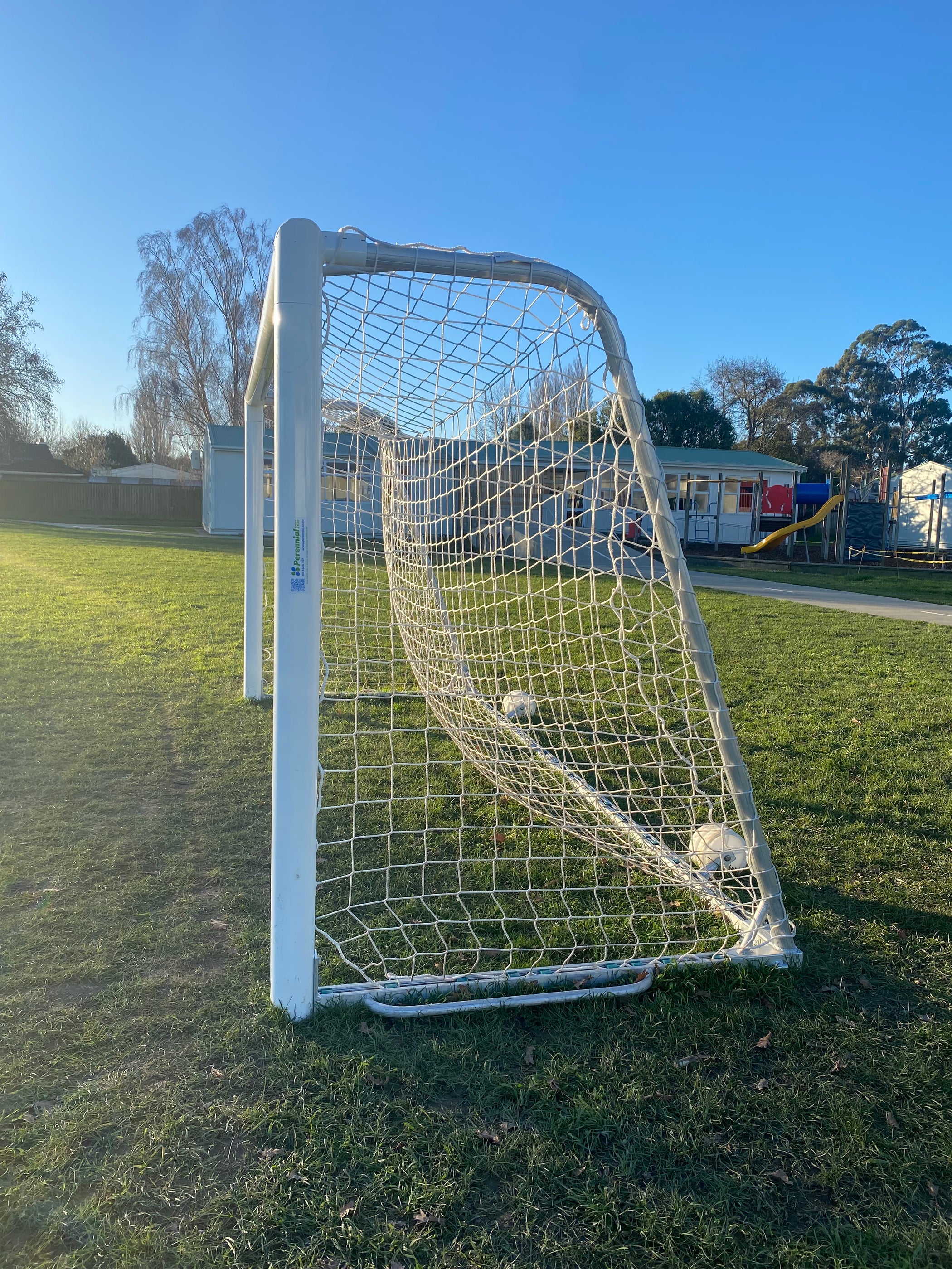 Velocity Portable Football Goal - Junior 4m x 2m — Perennial Sport & Turf