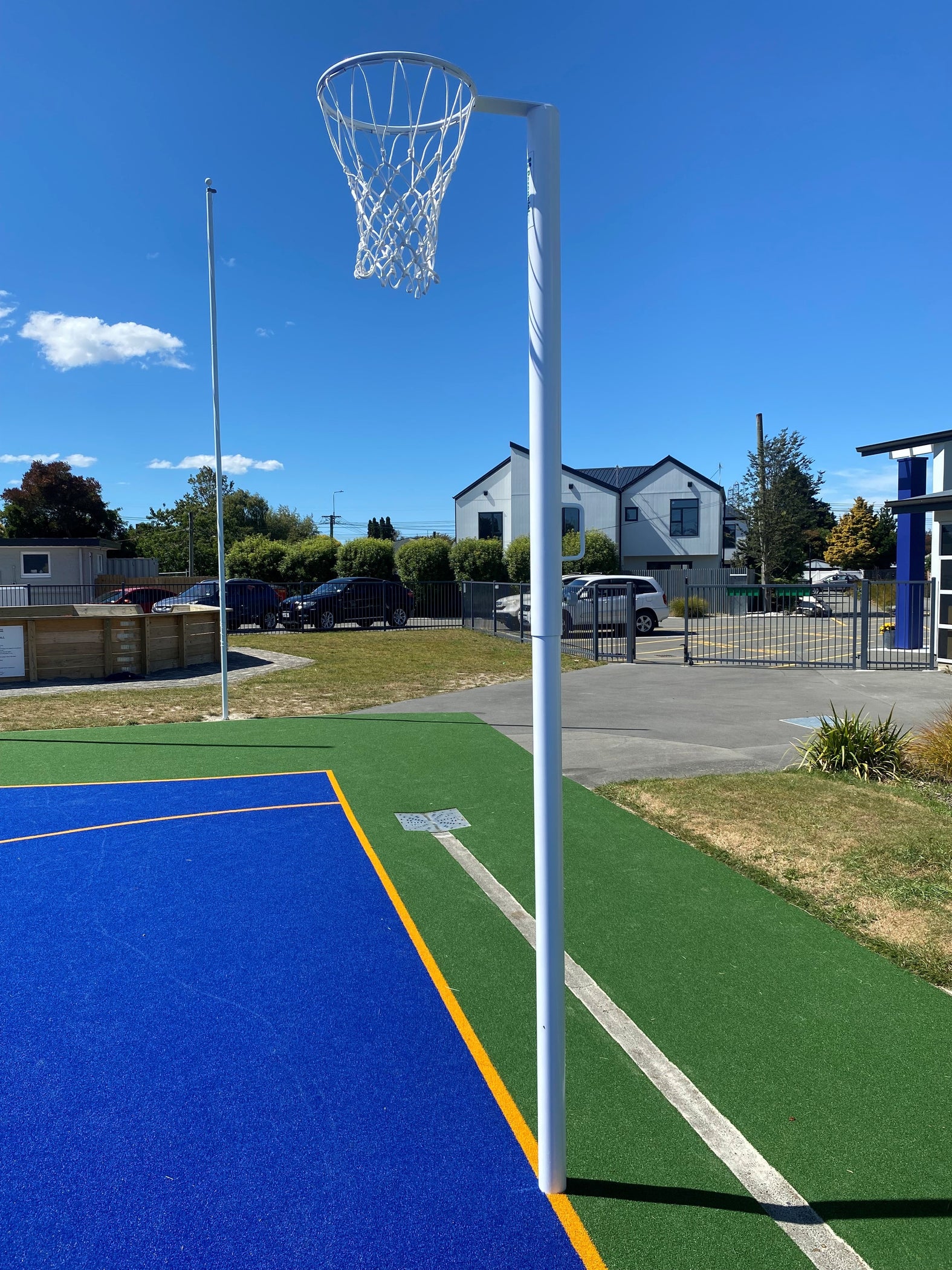 In-Ground Netball Goal — Perennial Sport & Turf