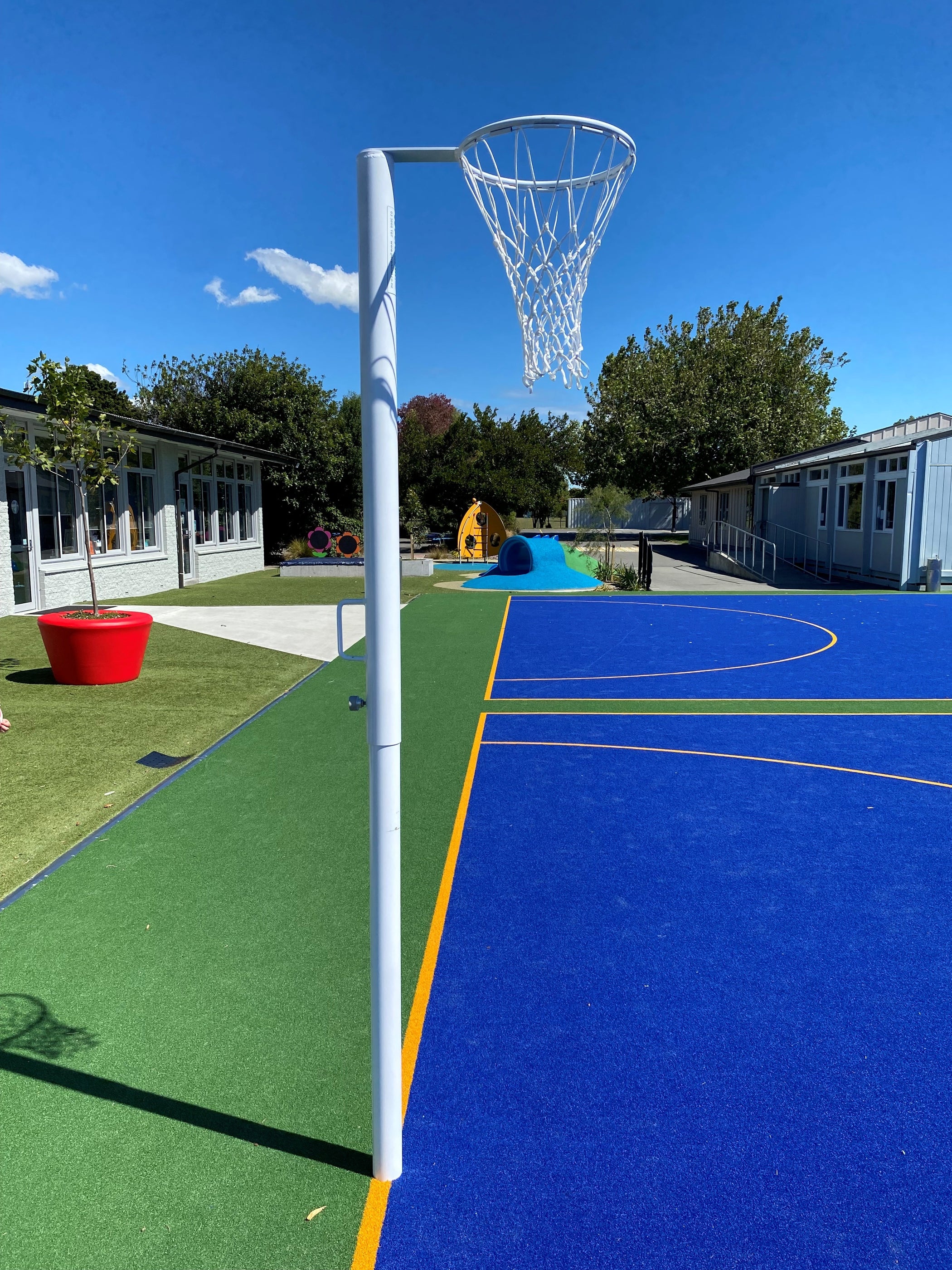 In-Ground Netball Goal — Perennial Sport & Turf