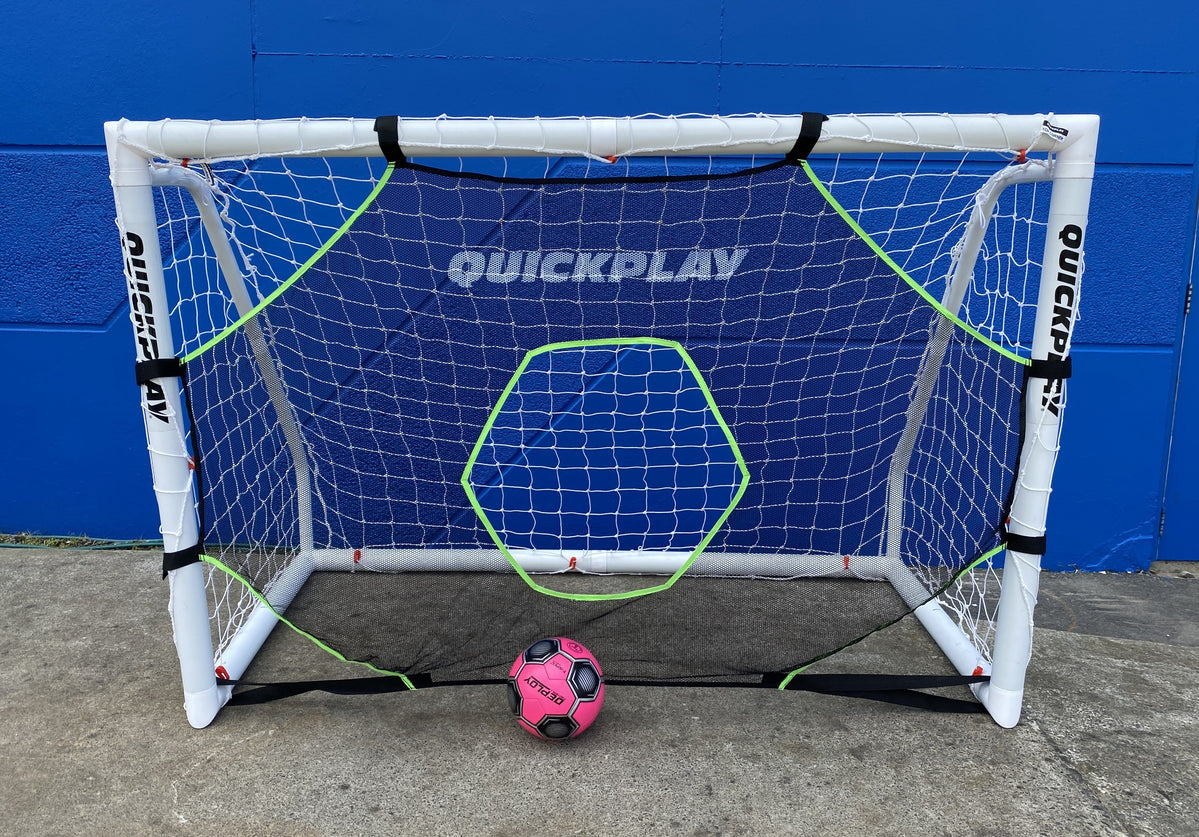 COMBO: Q-Fold Match Folding Goal, Target Net and Football — Perennial ...