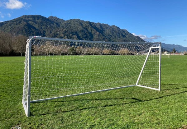 Aluminium Portable Match Fold Full Size Goal - folds flat — Perennial ...