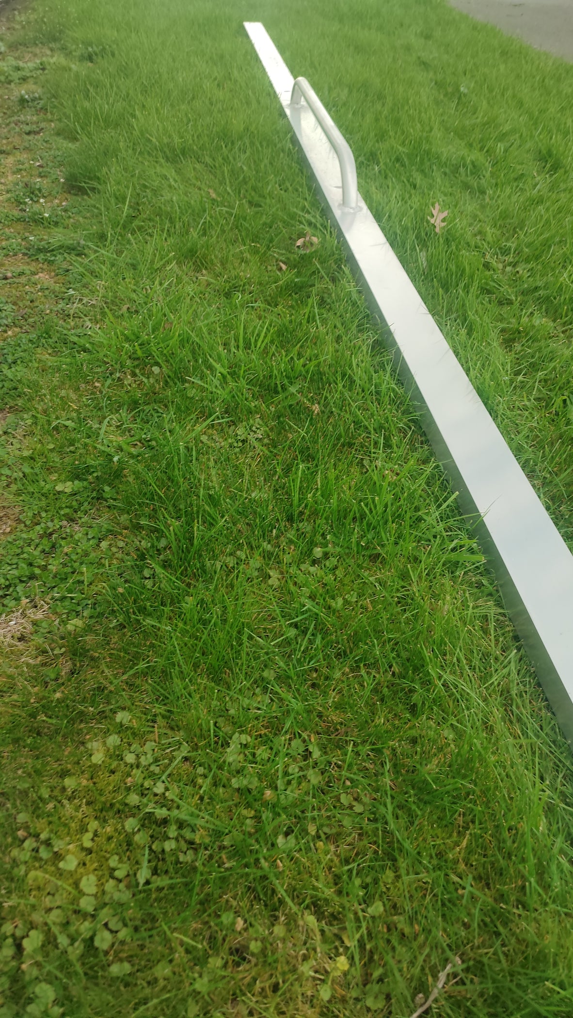 Straight Line Crease Stencil — Perennial Sport & Turf