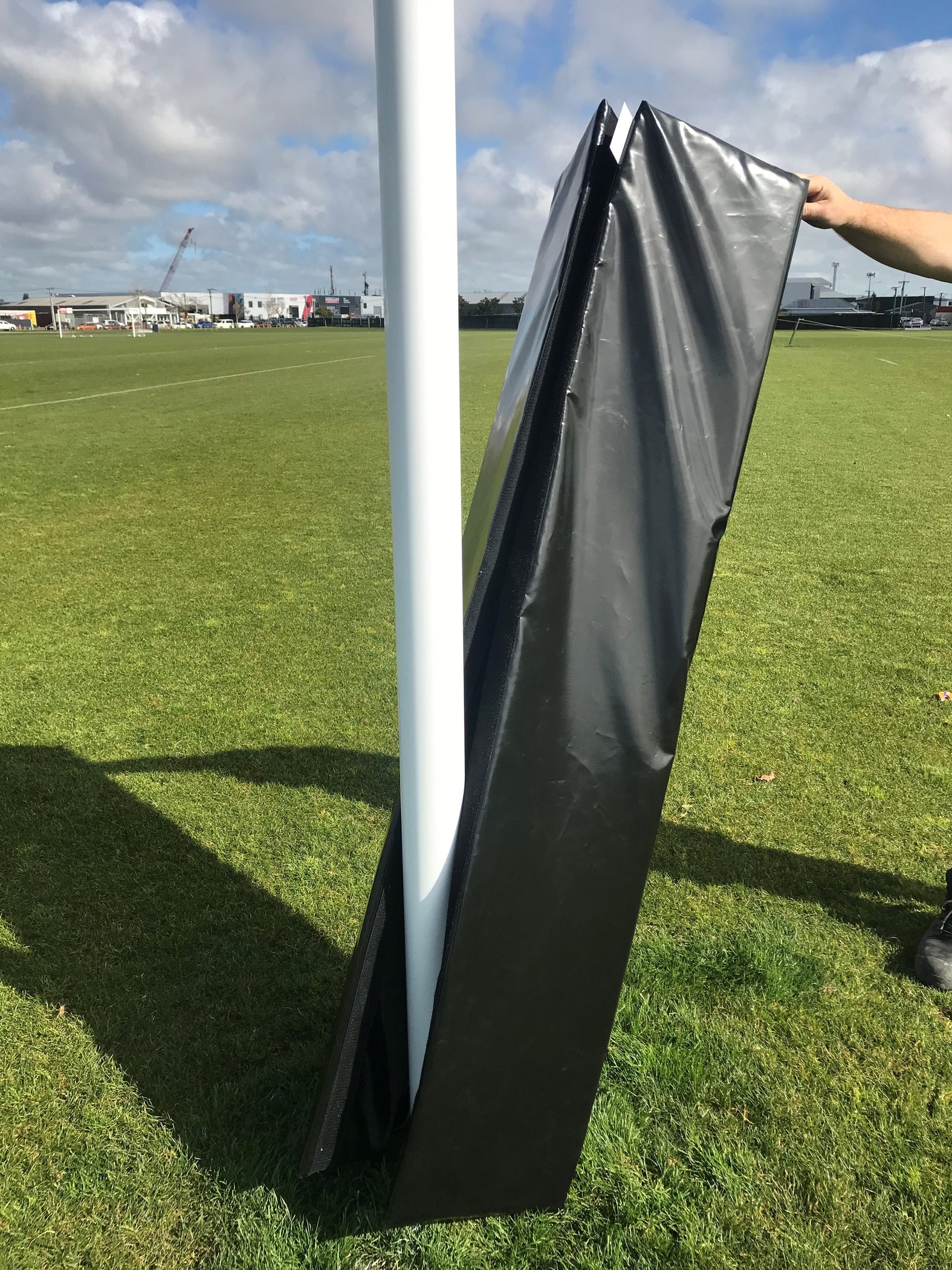 Rugby Post Pads — Perennial Sport & Turf